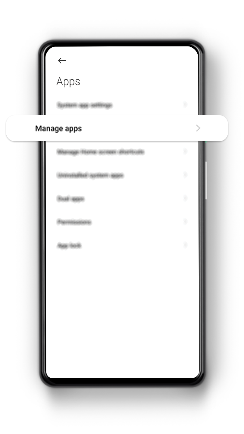 Manage Apps | Rocks Video Player